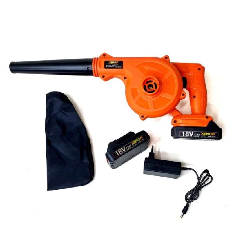 Promo XENON CORDLESS HAND BLOWER TANGAN BATERAI 18v 100 % ORIGINAL ...