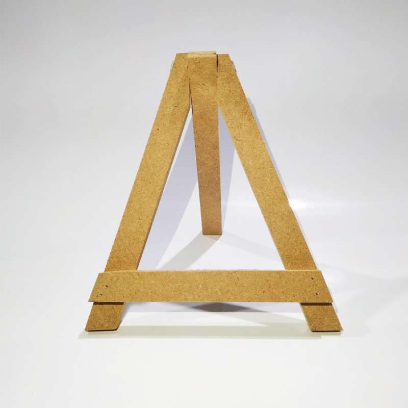 Promo Wooden Easel 20 cm x18 cm Stand Kayu Tripod Kayu Photo Stand ...