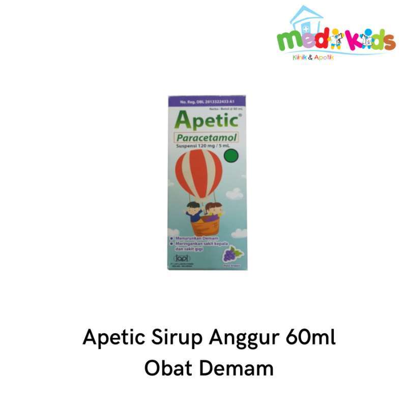 Jual Apetic Sirup 60ml - Paracetamol Obat Demam Anak Di Seller Apotik ...