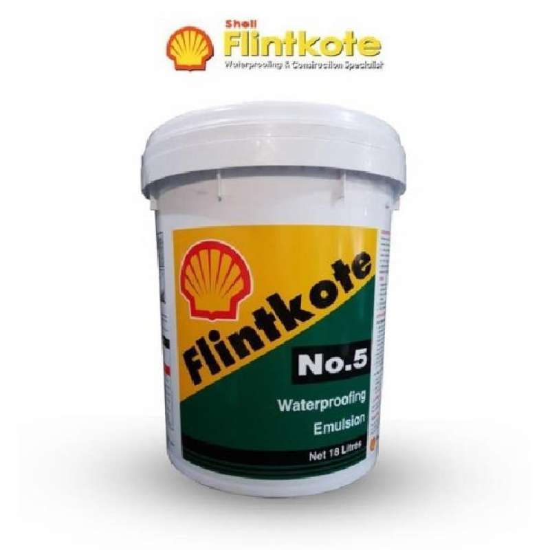 Jual SHELL FLINTKOTE | BITUMEN WATERPROOFING NO.5 18LTR di Seller ...