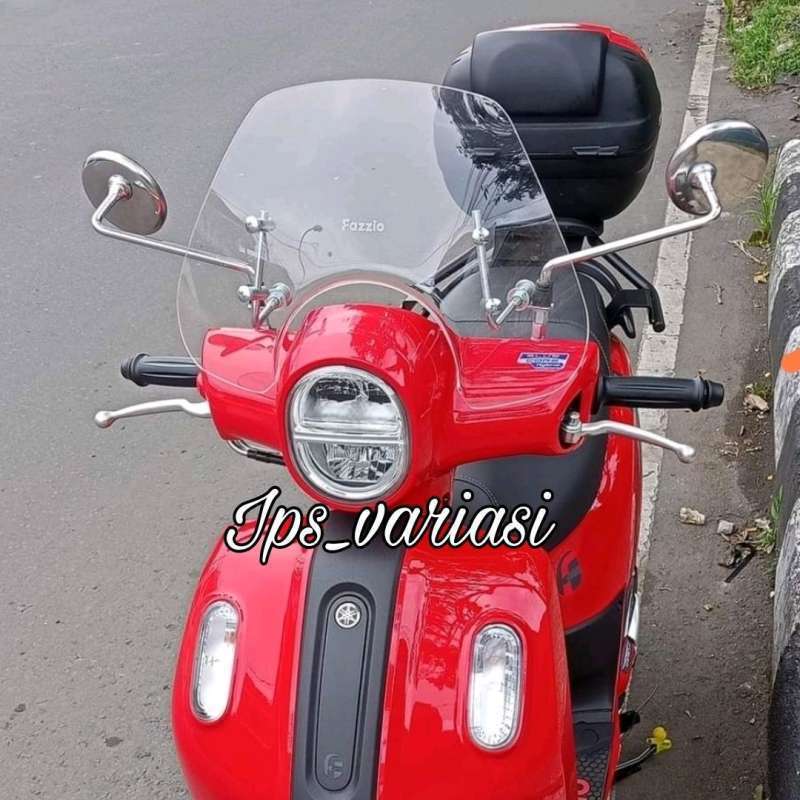 Jual Flyscreen fazzio Windshield yamaha fazzio aksesoris motor fazzio ...