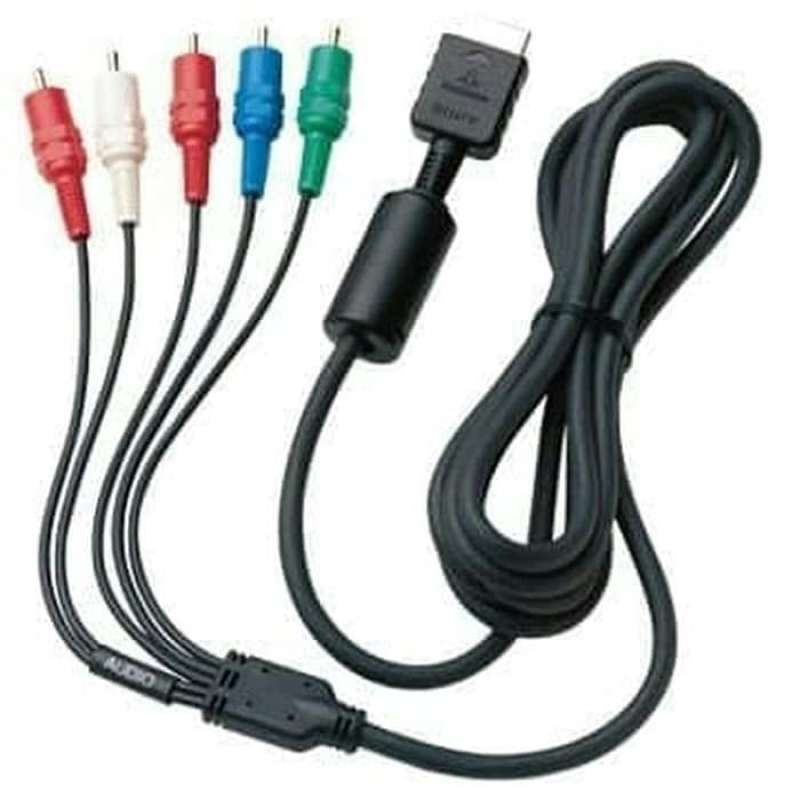 Promo kabel 5 warna komponen ps2 dan ps3 Diskon 9% di Seller Arbani ...