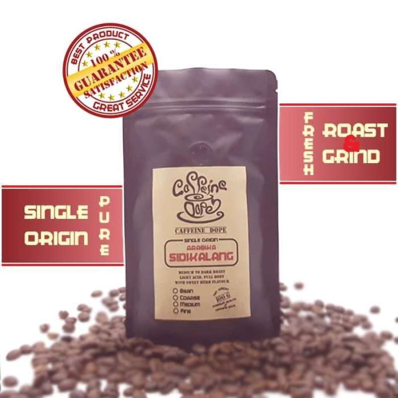 Jual Kopi Arabika Sidikalang 100 Gr Single Origin Bean/Biji & Ground/Bubuk - Coarse di Seller ...