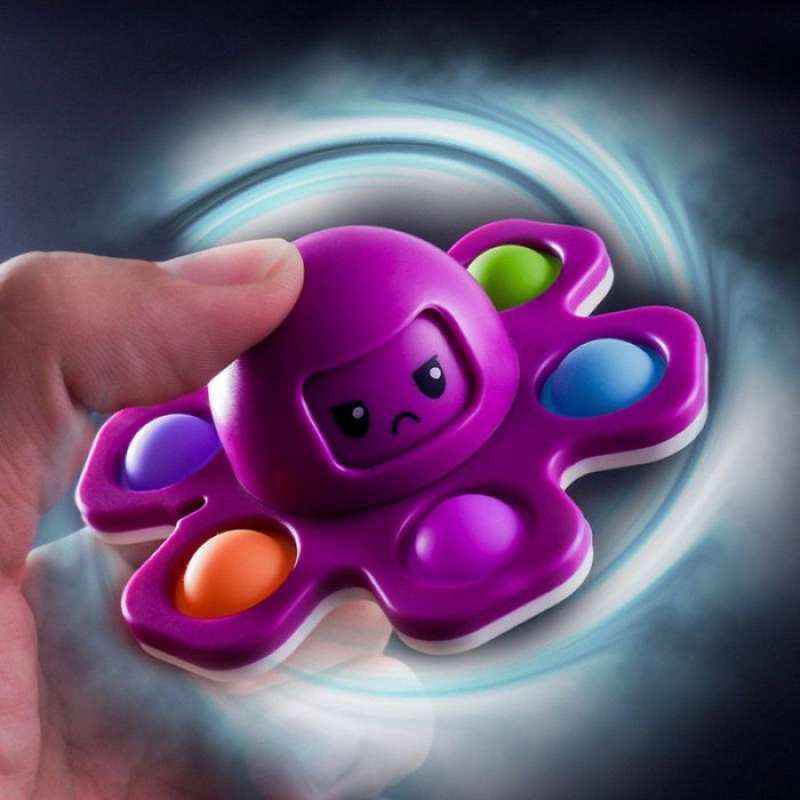 Promo MAINAN ANAK SPINNER POP IT FIDGET POP IT PUSH VIRAL FINGERTIP ...