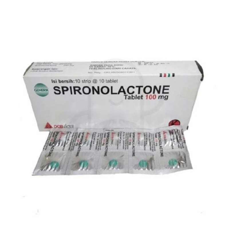 Jual SPIRONOLACTONE OGB DEXA MEDICA 100 MG BOX 100 TABLET di Seller Cv ...