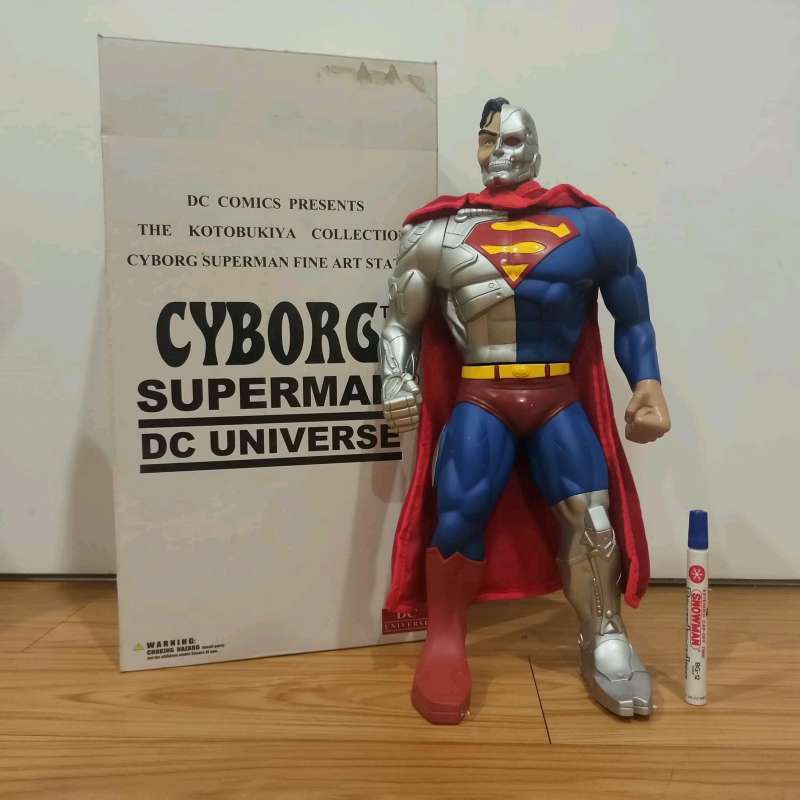 Jual Mainan Figure Superman Cyborg Universe Super Cyborg Classic Series ...