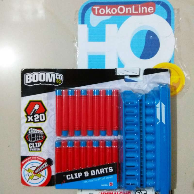 Promo Free Ongkir Boomco Clip Boomco Dart Blue Red Nos Diskon 30% di ...