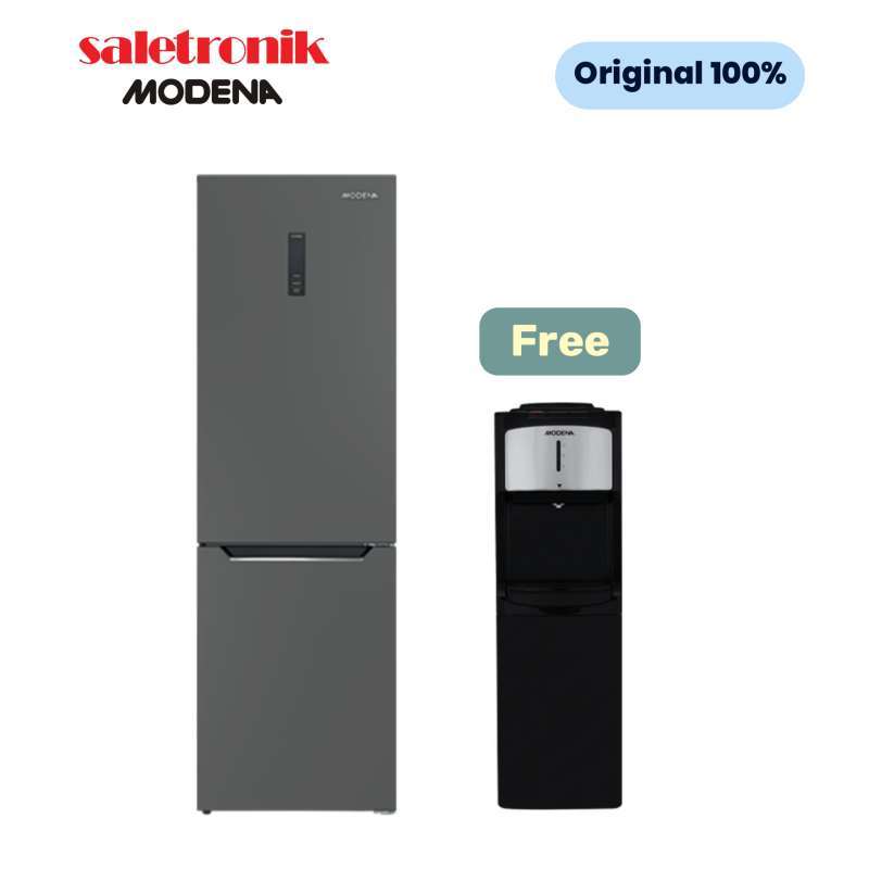 Jual Modena Refrigerator 335 L Rf 2336 S - Kulkas 335 Liter Rf2336 S Di ...