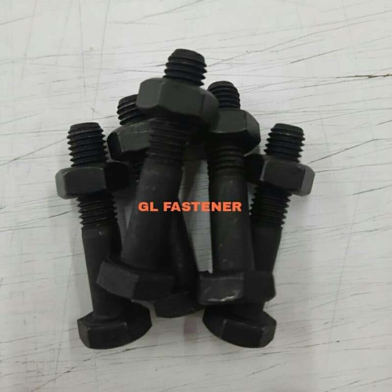 Promo Baut Mur Baja 8.8 M20 X 65 Htb Grade 8.8 Kunci 30 Half Drat P2.5 Ht Diskon 3% Di Seller Gl ...