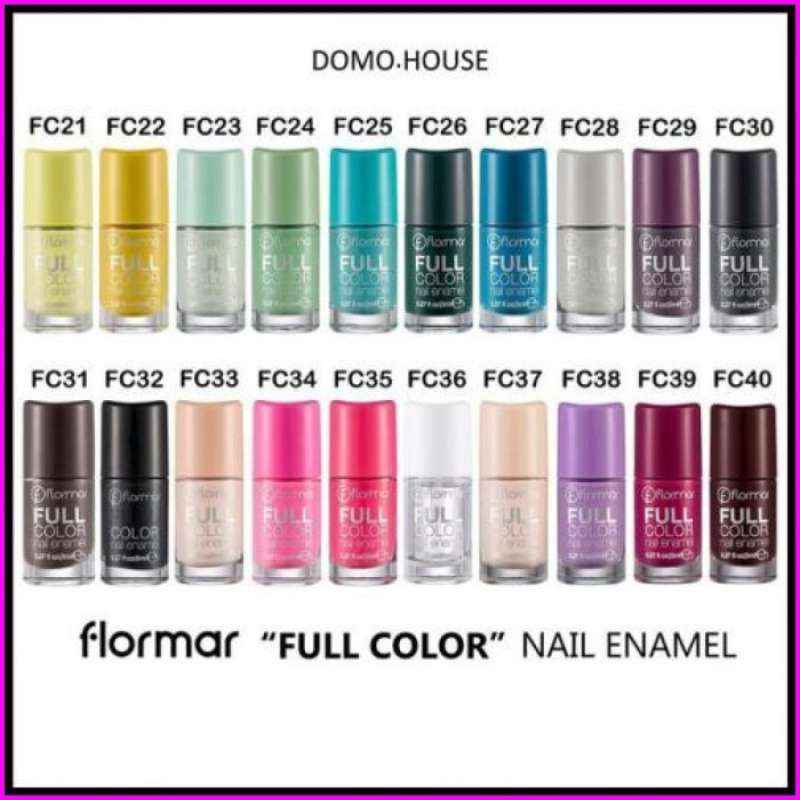 Promo Flormar Full Color Nail Enamel / Kutek Flomar Nail Polish di ...