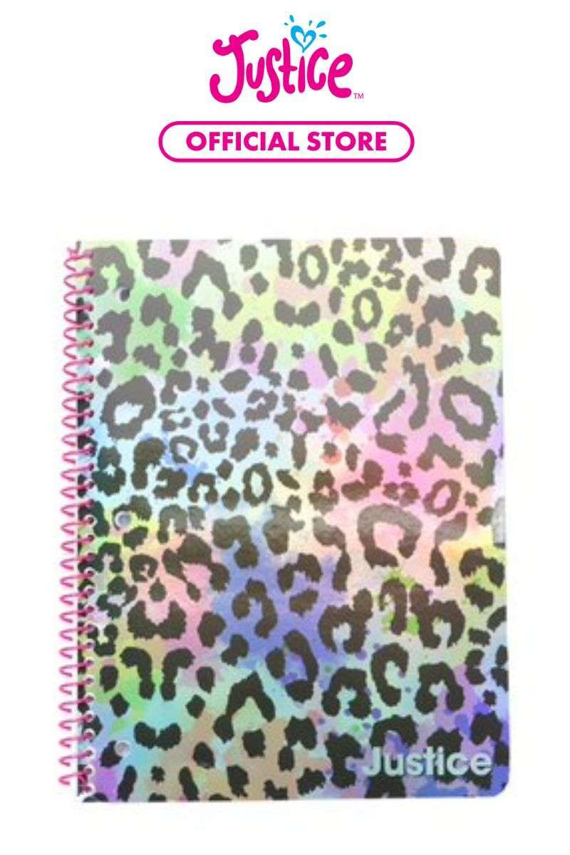 Jual Justice Girls Single Subject Notebook Cheetah - Buku Tulis Anak di ...