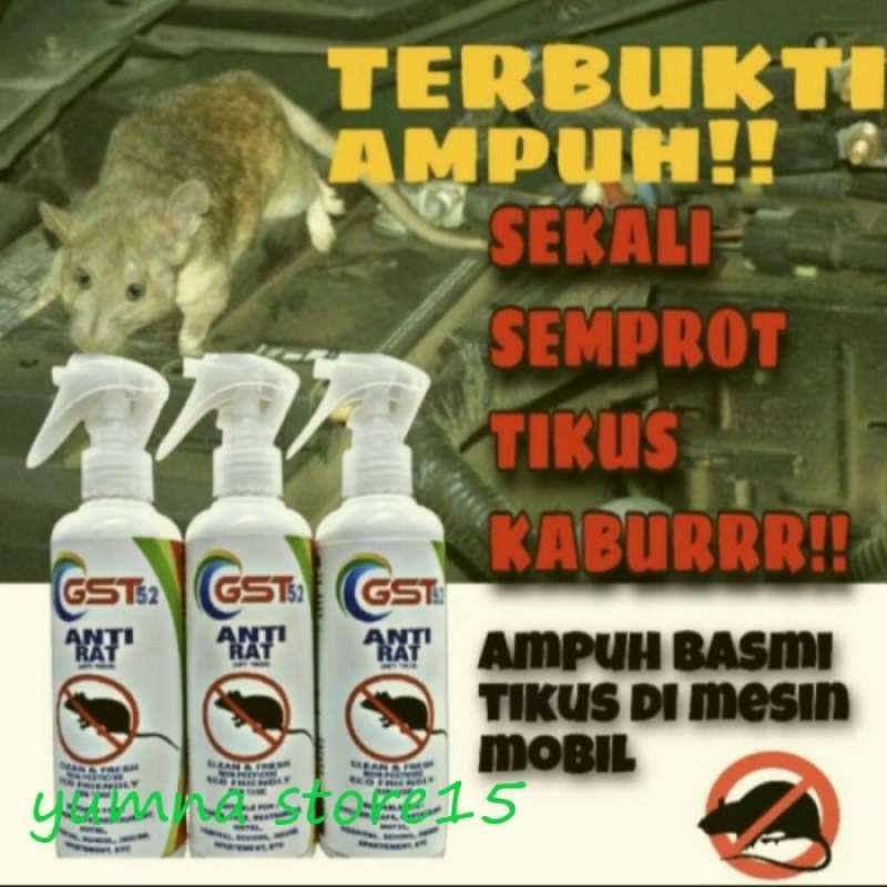 Promo Anti Rat Pengusir Tikus Paling Ampuh Di Kap Mesin Mobil Gst52 ...