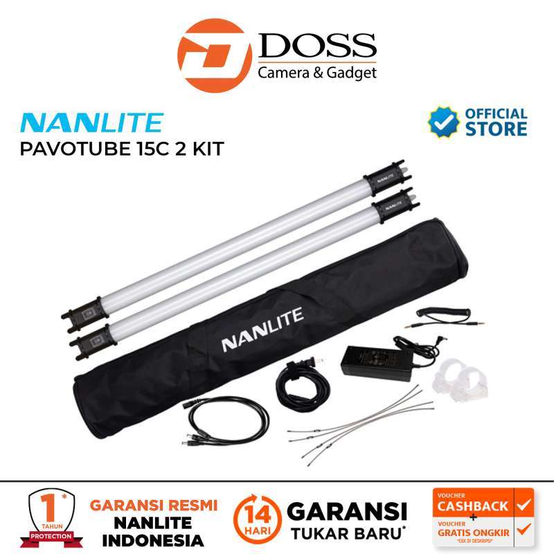Jual Nanlite Pavotube 15C 2 Kit - Pavotube 15C di Seller Doss Official ...