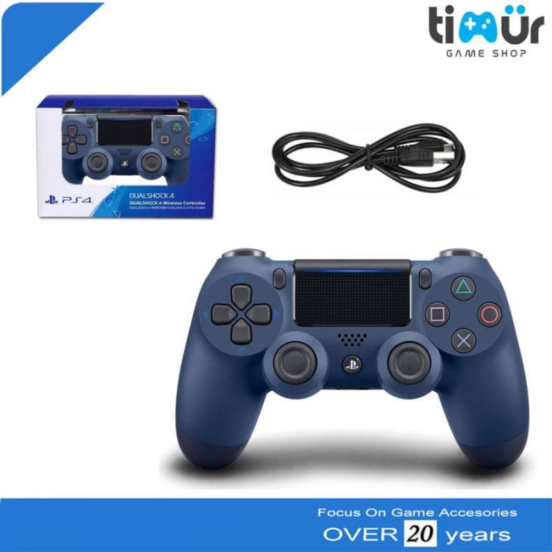 Jual Stick Stik Controller PSS4 Ori Original Pabrik Warna Midnight Blue ...