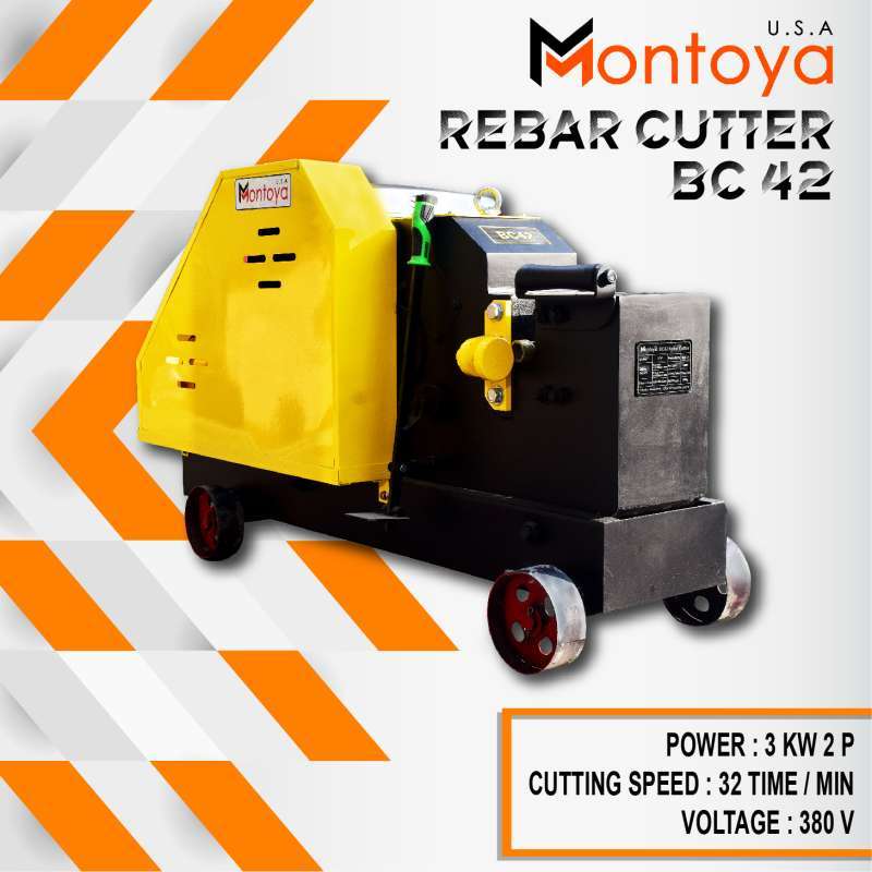 Jual Bar Cutting Electric Mesin Pemotong Besi Ulir Montoya BC 42 di ...
