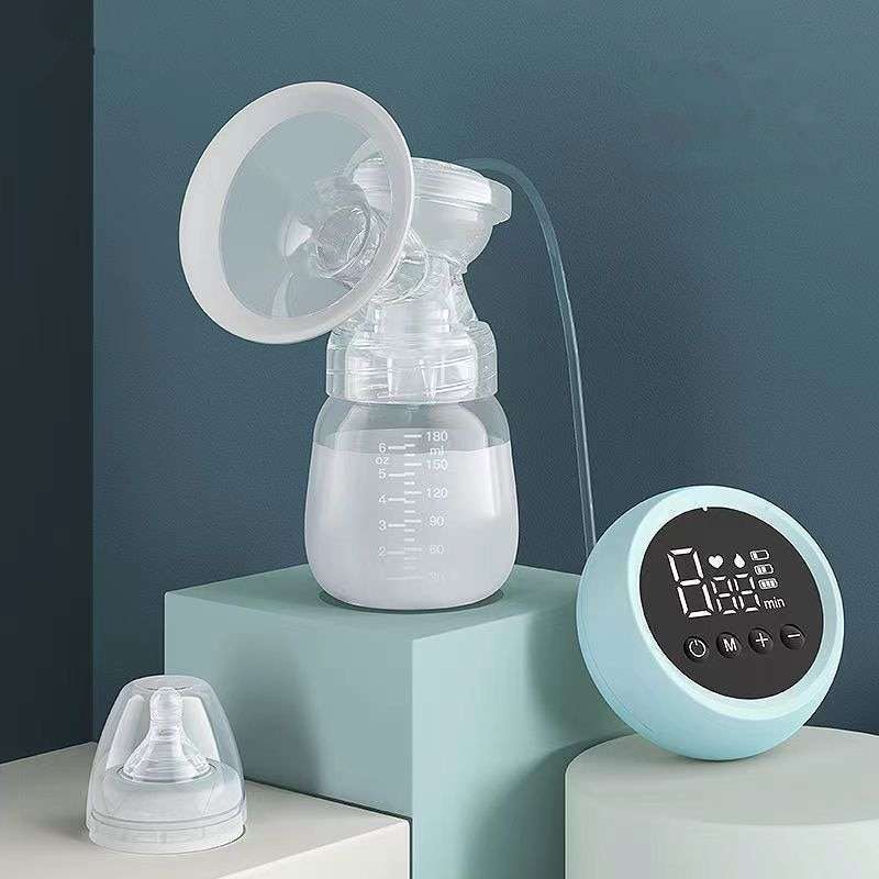Jual Single Electric Breast Pump 1200 MAh Lithium Battery LCD Touch ...