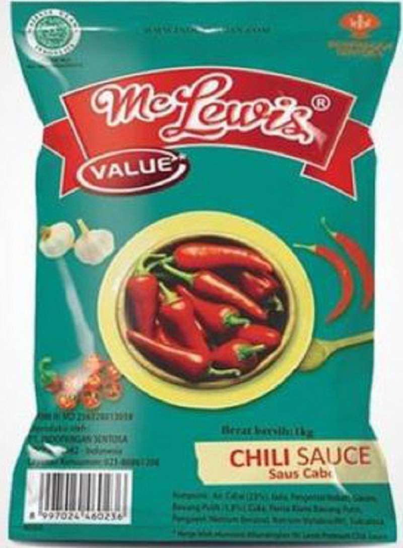 Jual Mc Lewis Saos Chili [500 Gr] Di Seller Sulfat Store - Sindangmulya ...
