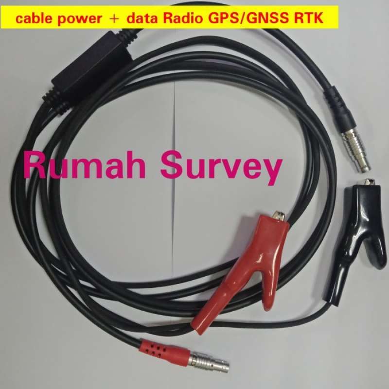 Jual Kabel Power/ Cable Power+ Data Radio External GPS GNSS RTK SOUTH ...
