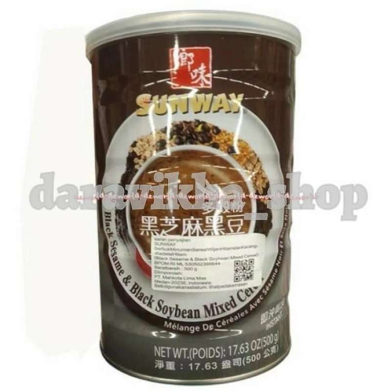 Jual Sunway Black Sesame & Walnut Mix Cereal 500gr di Seller Daravikha ...