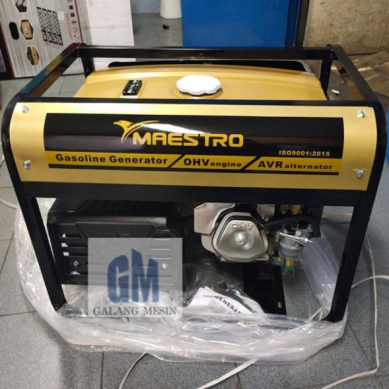 Jual Mesin Genset Listrik Bensin Maestro Mt7000ce Gasoline Generator 5000 W Di Seller Galang ...