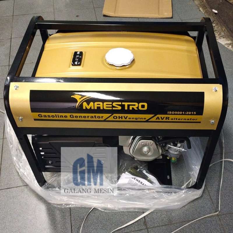 Jual Mesin Genset Listrik Bensin Maestro Mt7000ce Gasoline Generator 5000 W Di Seller Galang ...