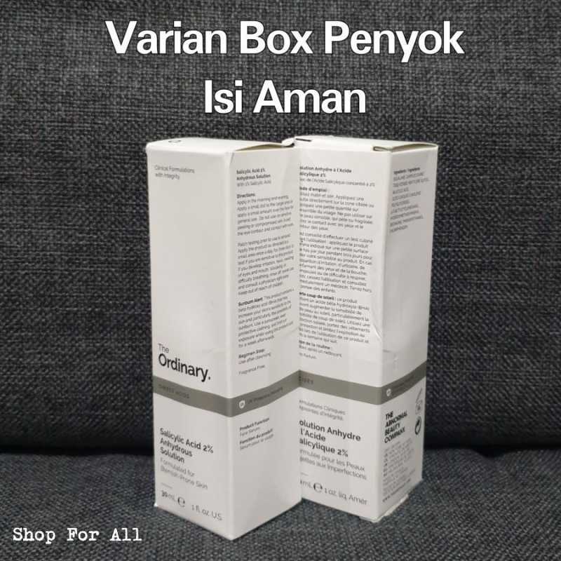 Jual THE ORDINARY Salicylic Acid 2% Anhydrous Solution 30ml / 30 ml di ...