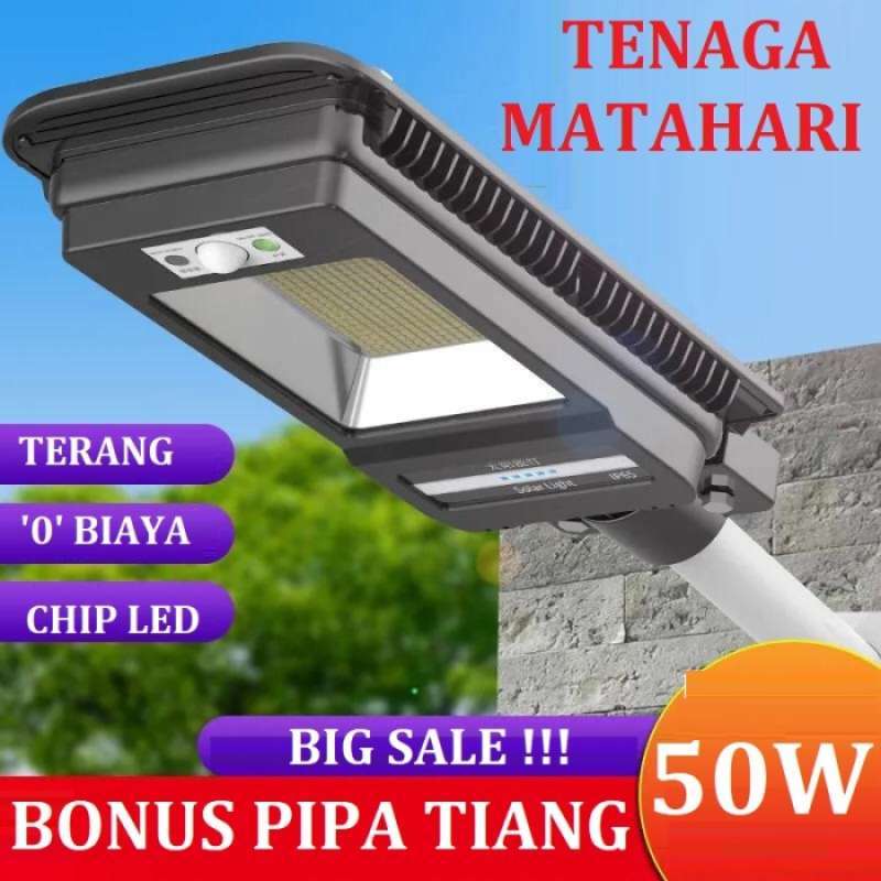 Jual Lampu Jalan Solar Cell 50w Lampu Jalan Tenaga Surya 50w Pju Solar