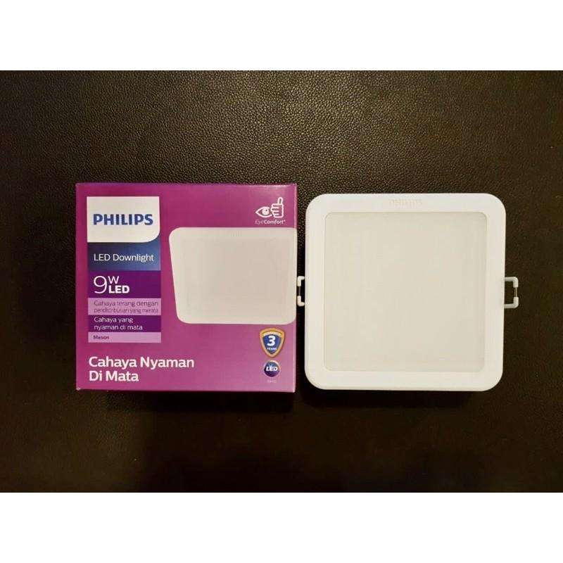 Jual Philips Downlight Led Meson Square 59451 9w D 105mm Lampu Panel ...