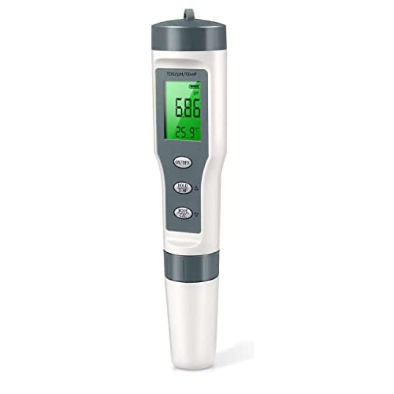 Promo TDS/pH/Temperature 3-in-1 Digital pH Meter with ATC 0.01 High ...