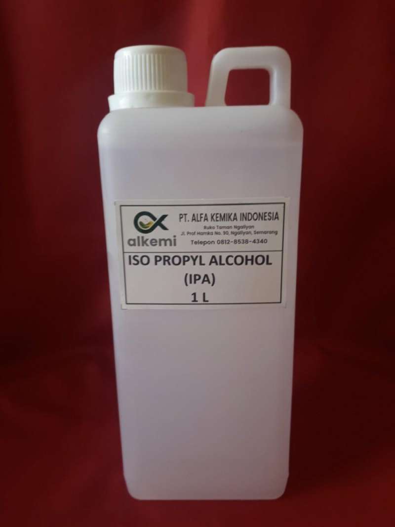 Jual Isopropyl Alcohol / Isopropil Alkohol / IPA MURNI 1 Liter di ...