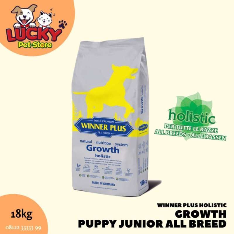 Jual Winner Plus Holistic Grain Free Puppy Growth All Breed 18kg Di ...