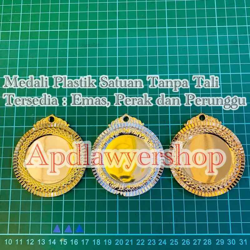Jual Satuan Medali Plastik Emas Perak Perunggu Tebal Mendali Medali ...