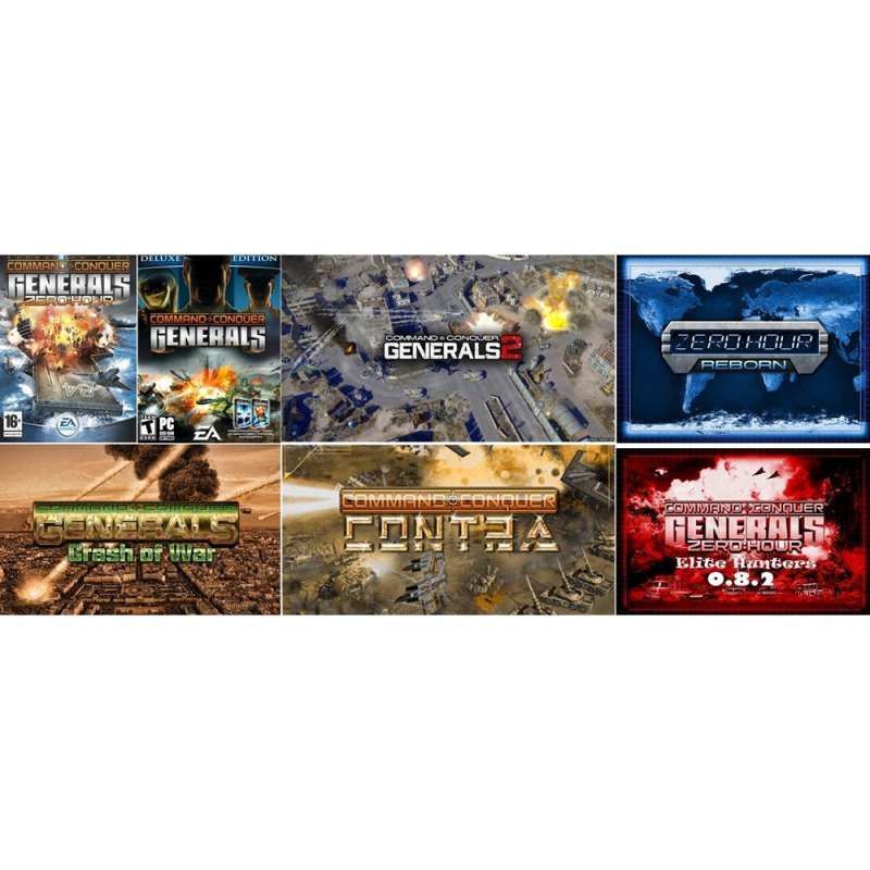 Jual CNC - C&C - Command and Conquer Paket MOD Lengkap untuk PC Laptop ...