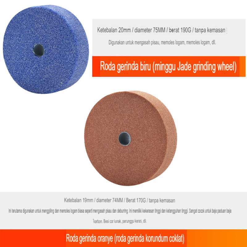 Jual Mata Batu Asah Polish Gerinda / Polishing Spindle Adapter Bench ...