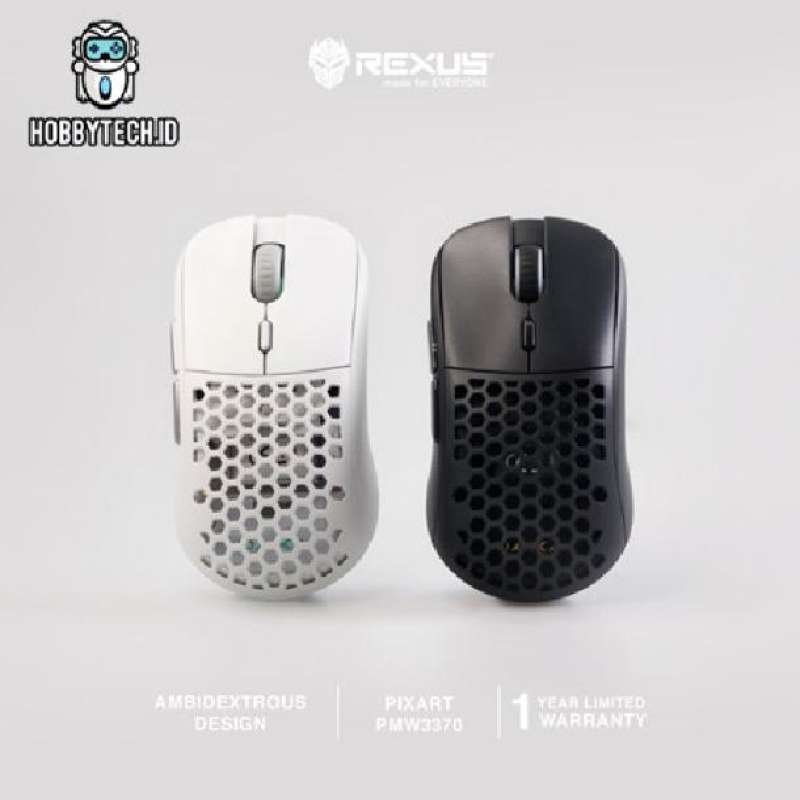 Jual Rexus Daxa Air II Wireless / Daxa Air 2 Wireless PRO Gaming Mouse ...