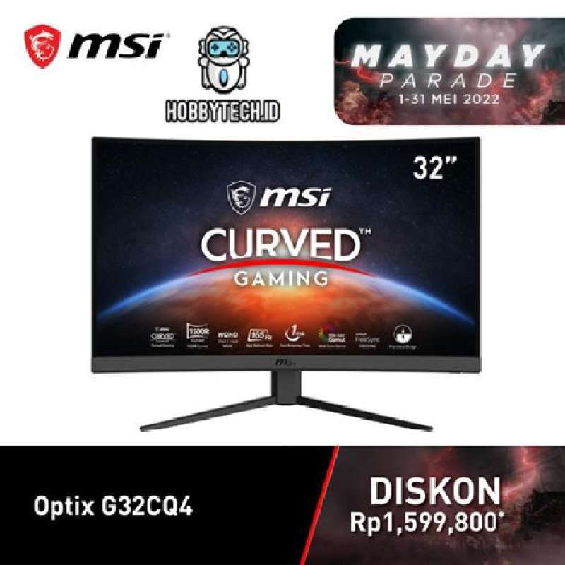Jual MSI Optix G32CQ4 [1440p, 165Hz] - Gaming Monitor di Seller ...