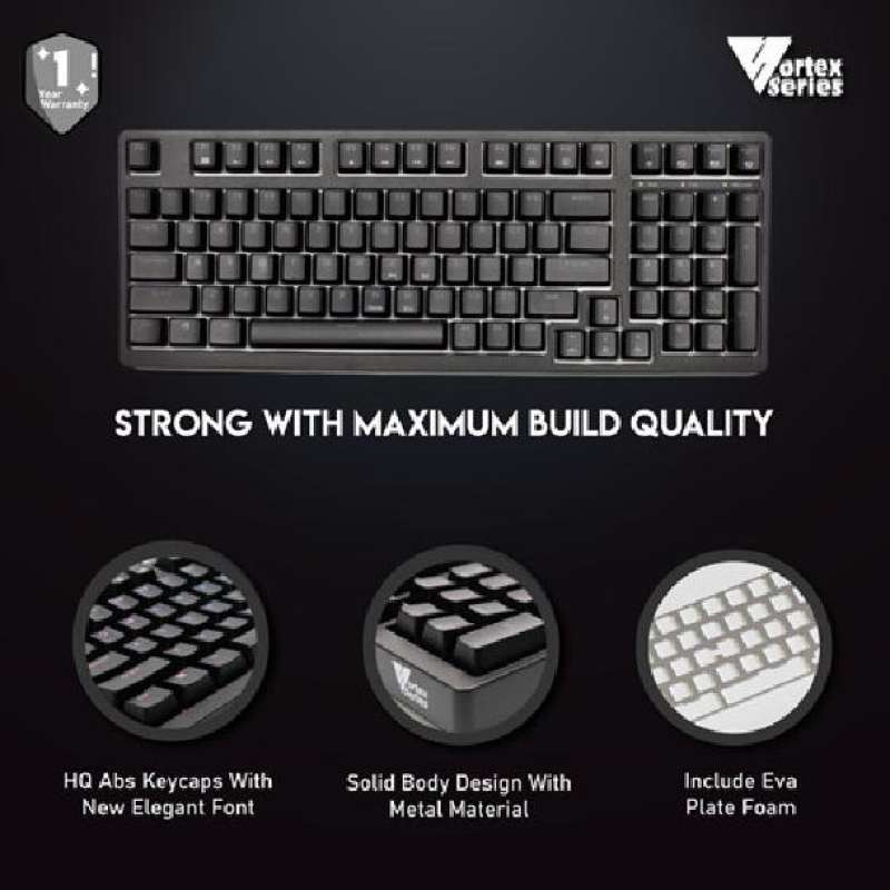 Jual VortexSeries VX9 PRO RGB Mechanical Gaming Keyboard - Blue Switch ...