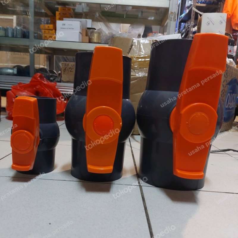 Promo Stop Kran Ball Valve Pvc Compact 4 Inch Diskon 14% di Seller ...