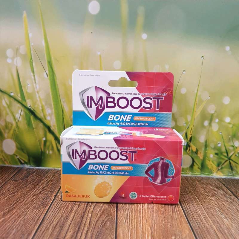 Jual Imboost Bone Effervescent 8 Tablet - Tablet Celup Rasa Jeruk Di ...