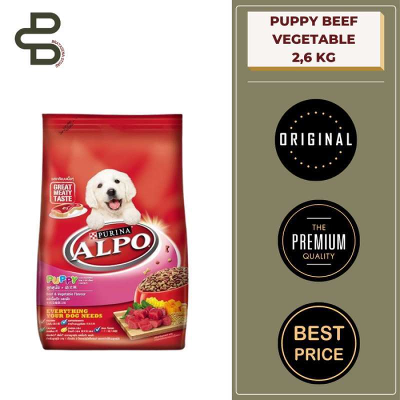 Jual Alpo Puppy Beef Liver & Vegetable 2.6Kg Freshpack di Seller DENTA ...