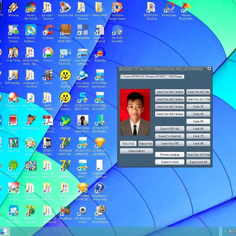 Jual SOFTWARE CETAK FOTO INSTAN ACEFINPRO UNTUK KOMPUTER DAN LAPTOP ALL WINDOWS di Seller ...
