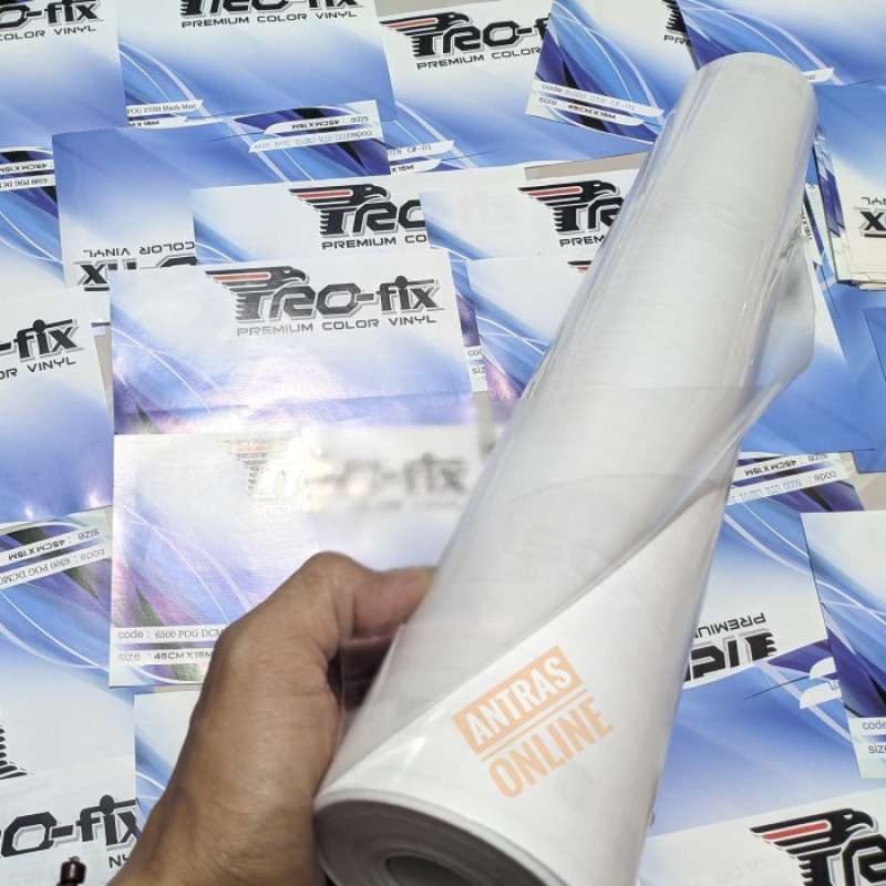 Jual stiker scotlite putih transparan bening sticker skotlet motor ...