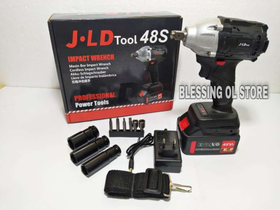 Promo CORDLESS IMPACT WRENCH BRUSHLESS 48S BY JLD TOOLS Diskon 9% di ...