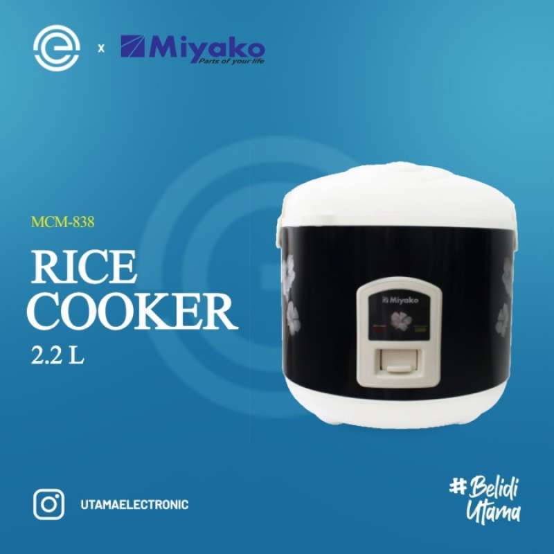 Jual MIYAKO Rice Cooker 2.2 Liter - MCM 838 di Seller HaveArt - Kapuk ...