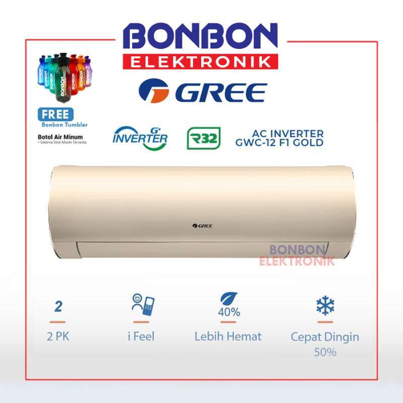 Jual Ac Gree 1 2 Pk Inverter F1 Original, Murah & Diskon Februari 2024 ...