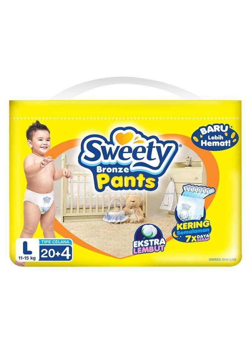 Jual DIAPERS SWEETY UKURAN S M L XL di Seller Sembako bu iin - Asemrowo ...