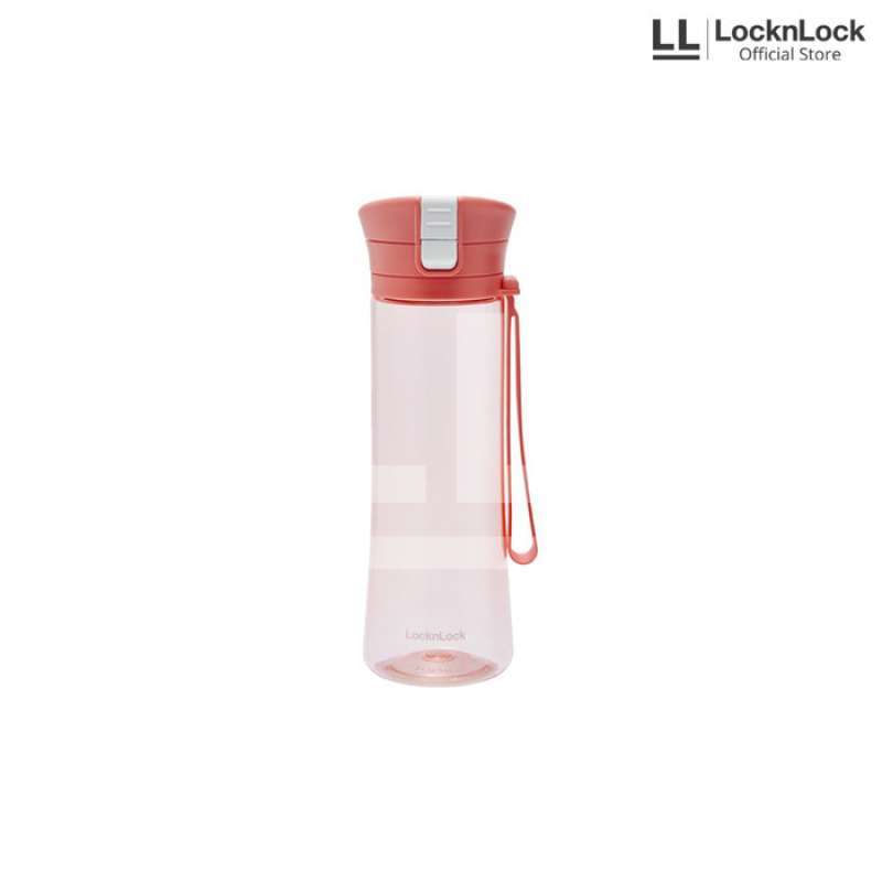 Jual LocknLock Exclusive Silicon Strap One Touch Water Bottle 550ML di ...