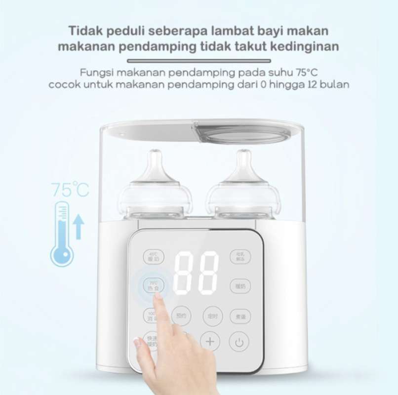 Jual 7 in 1 LED Smart Baby Milk Bottle di Seller Samwonsukses ...