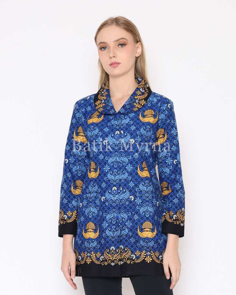 Jual Seragam Korpri Kerah Hitam Wanita Model Terbaru & Kekinian - Harga Diskon Juni 2024 | Blibli