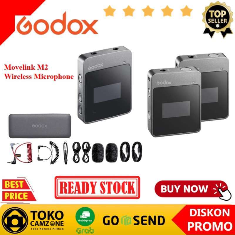 Promo Godox Movelink M2 Wireless Microphone Diskon 7% di Seller Toko ...